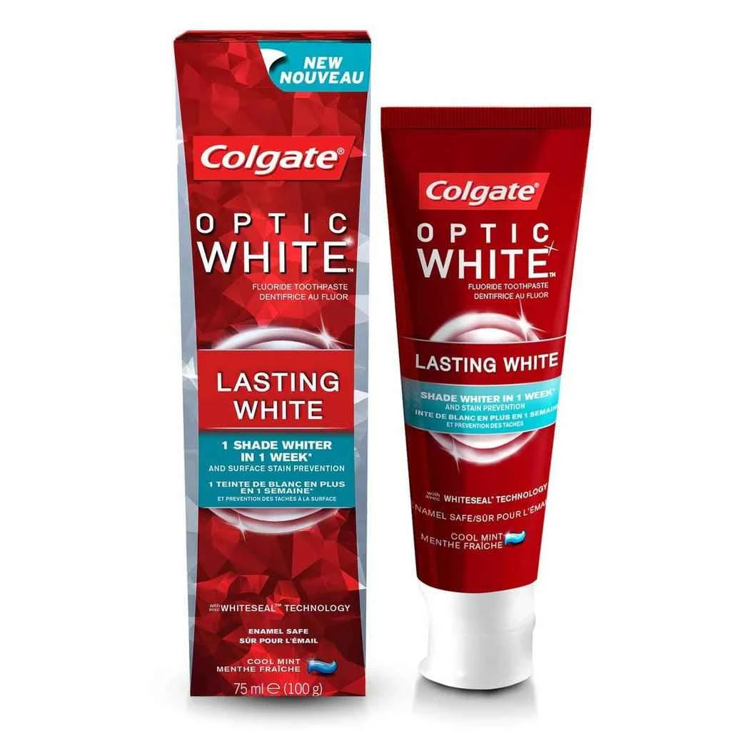 Colgate Toothpaste OPTIC WHITE - LASTING WHITE 75ml – Wibes.pk